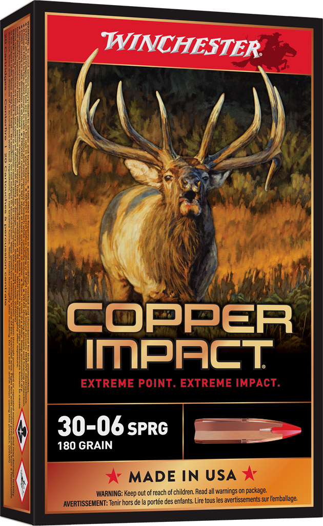 Winchester Copper Impact 30-06 180 gr Extreme Point Copper 20 Rd | Mack ...
